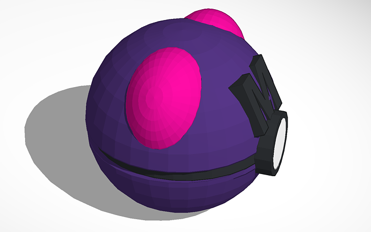 3D design Master Ball | Tinkercad