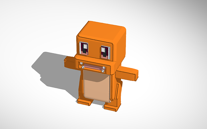 3D design Pokemon Quest: Charmander - Tinkercad