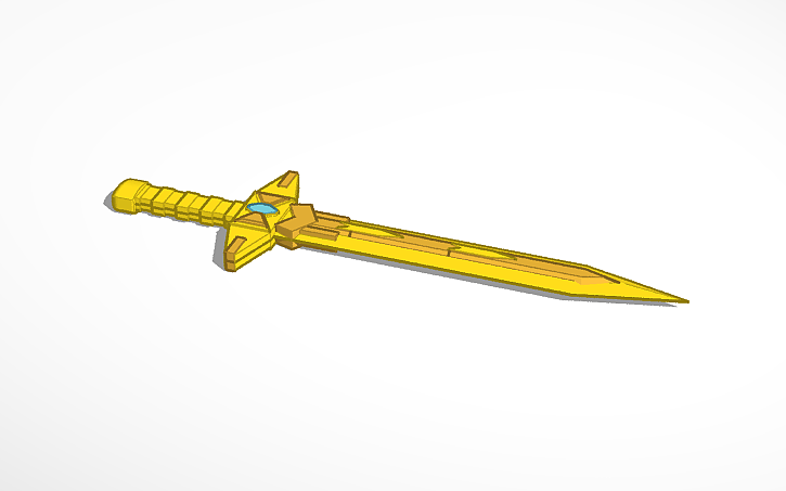 3D design predaking sword | Tinkercad