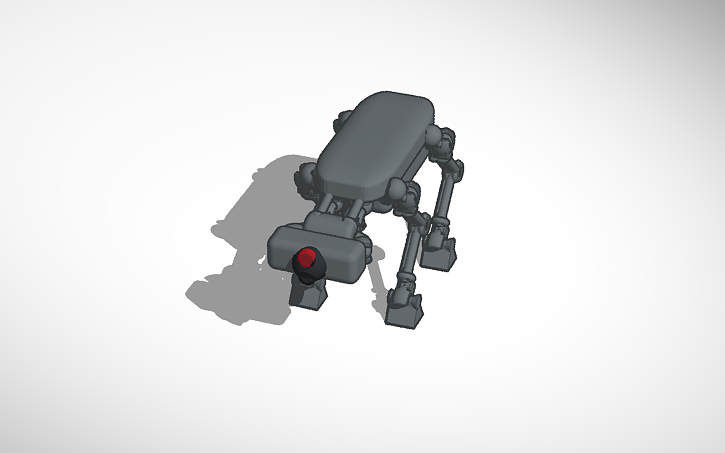 3D design sentry bot 1.0 walker alternative | Tinkercad
