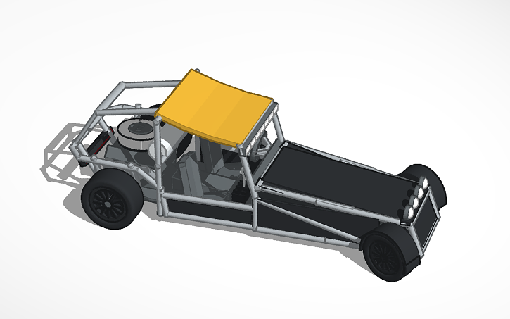 3D design GTA Buggy - Tinkercad