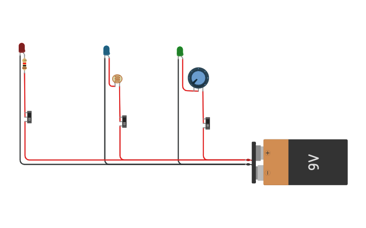Circuit Design Led Control Using Resistor Photoresistor