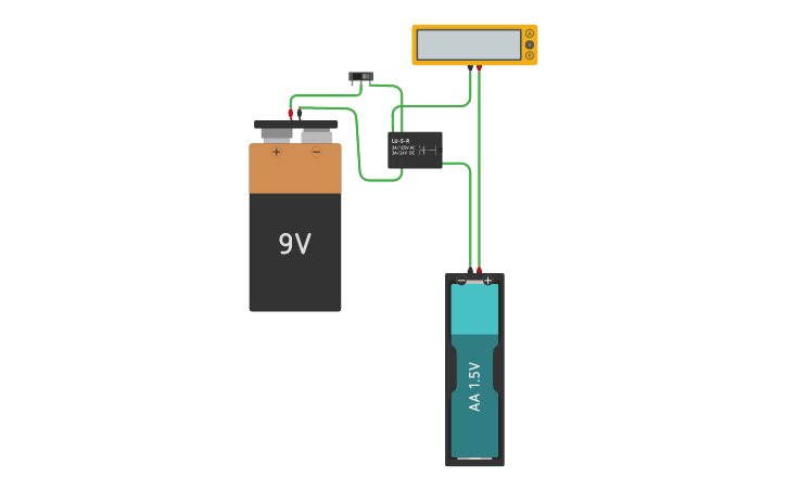Circuit Design Relay Tinkercad