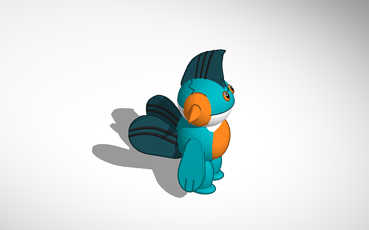 3D design Marshtomp - Tinkercad