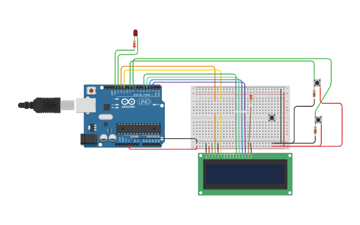 Circuit design Navigation simple menu - Tinkercad