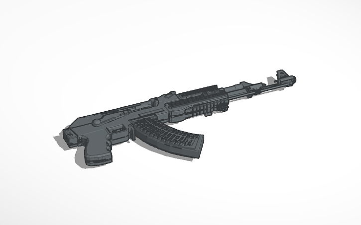 3D design Draco AKM - Tinkercad