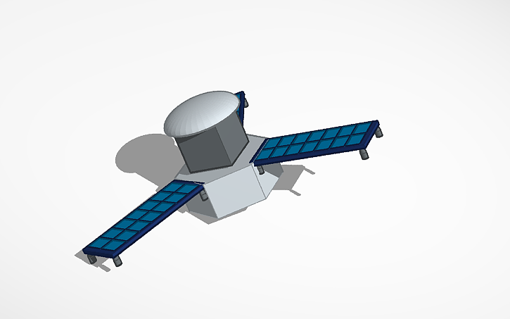 3D design Project 109, JUNO SPACECRAFT - Tinkercad