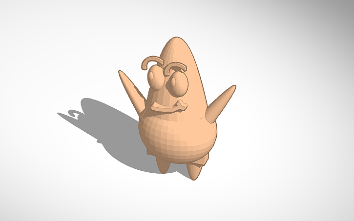3D design patrick | Tinkercad
