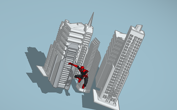 3D design Sensational Spider-Man - Tinkercad