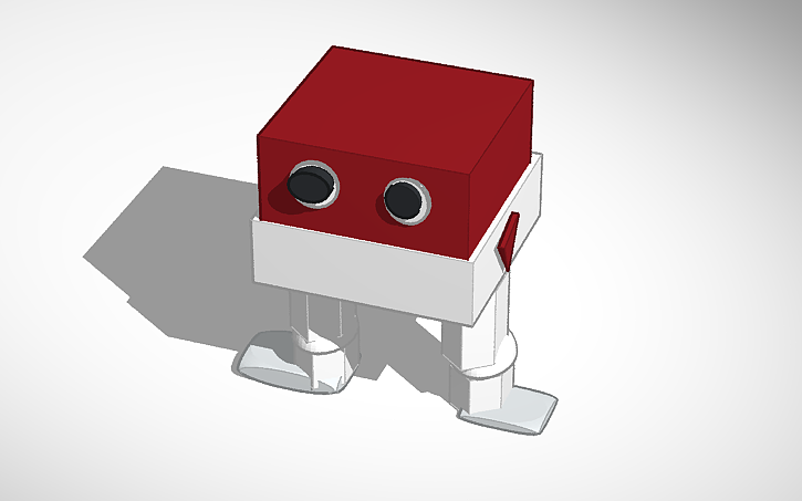 3D design Robot otto - Tinkercad