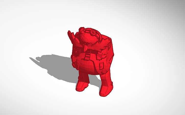 3D design Lego Dr Eggman dimensions v3 - Tinkercad