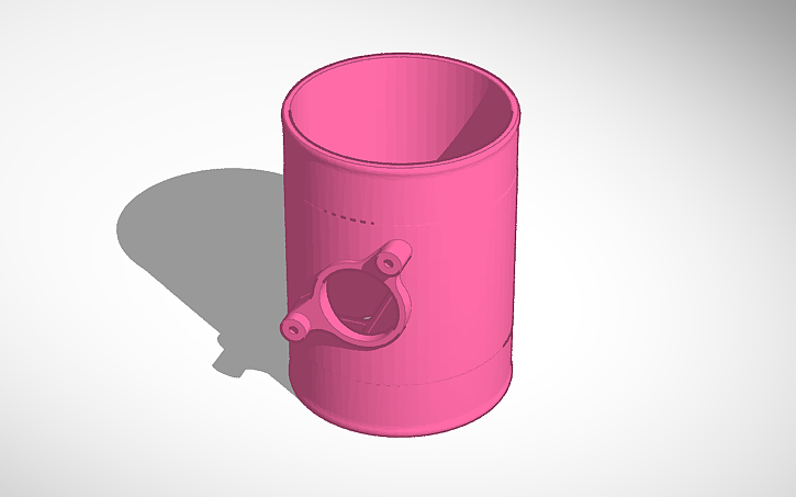3D design Housing of mass air flow ( MAF ) 83mm - Tinkercad