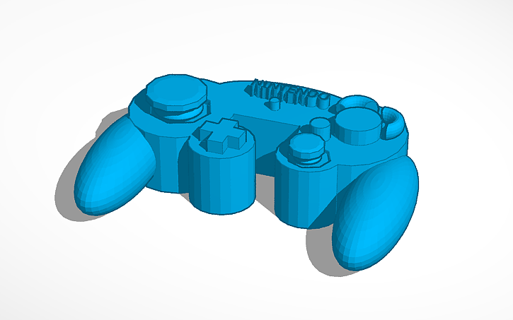 3D design Gamecube Controller - Tinkercad