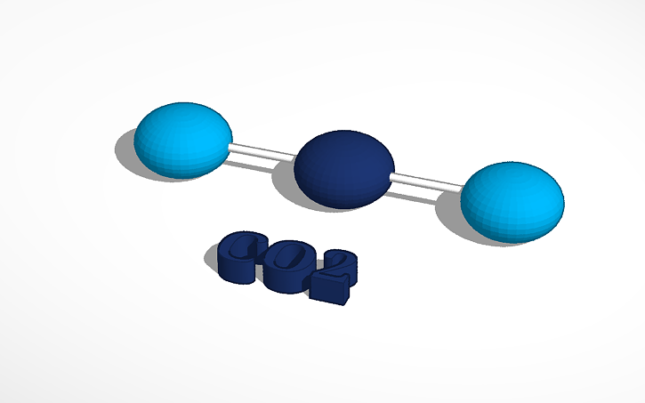 3D design CO2 | Tinkercad