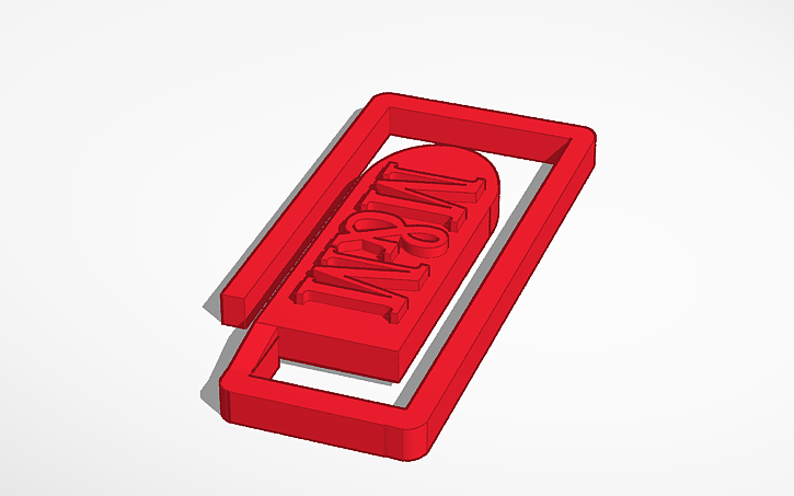 3D design Clip-12°B - Tinkercad