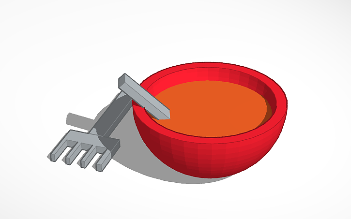 3D design SOUP - Tinkercad