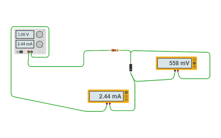 Circuit design 1èr montage | Tinkercad