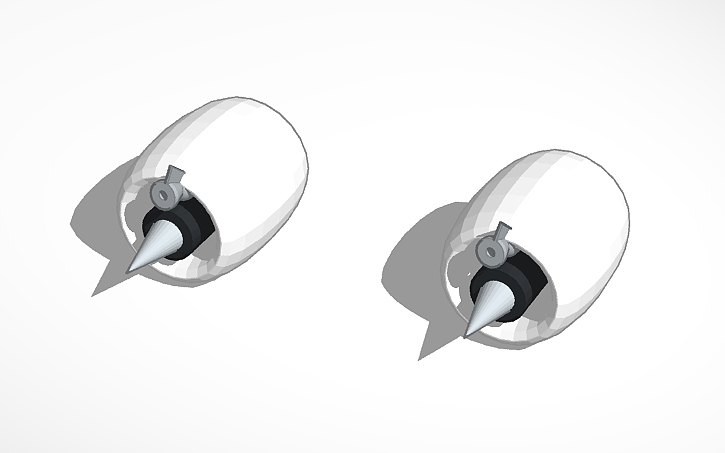 3D design plane engine - Tinkercad