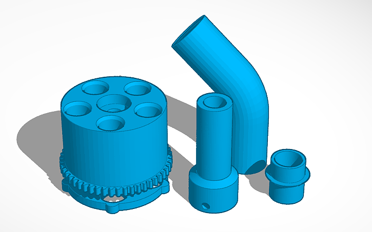 3D design CS7.1 Caliber Conversion 7.92x57M - Tinkercad