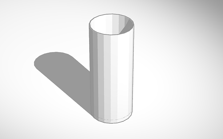 3D design glass - Tinkercad