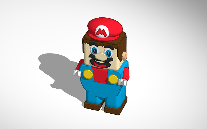 3D design Super Mario! - Tinkercad