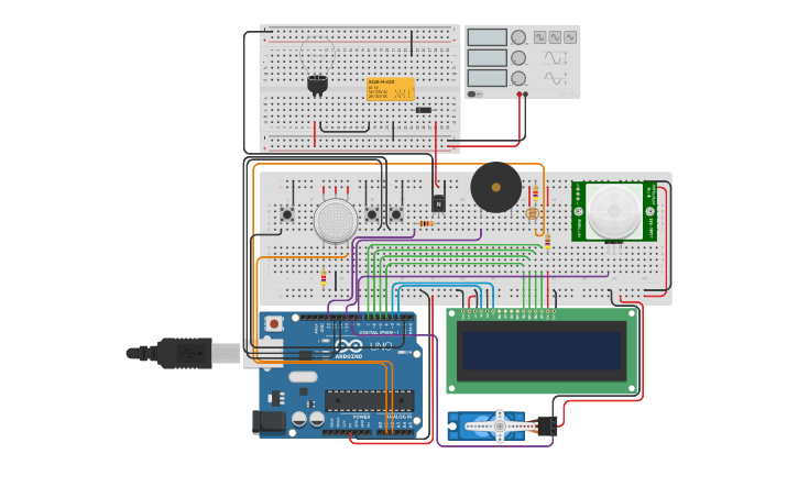 Circuit design Projeto N2 - MIOT | Tinkercad