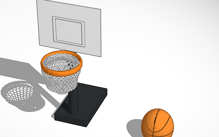 3D design Basketball - Tinkercad