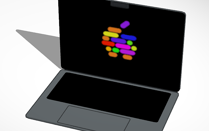 3D design MacBook Pro M1 Max 2022 | Tinkercad