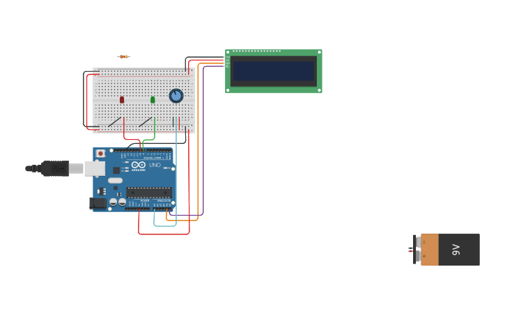 Circuit design Arduino Batimentos Final - Tinkercad