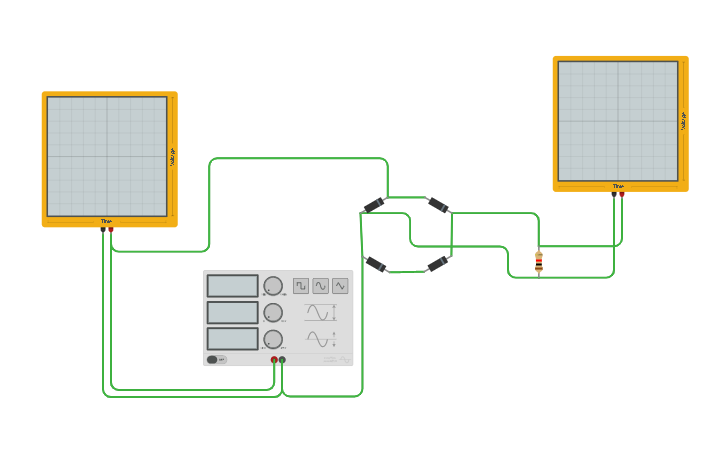 Circuit design Simple Bridge Rectifier - Tinkercad