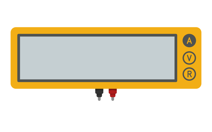 Circuit design Multimeter(მულტიმეტრი) - Tinkercad