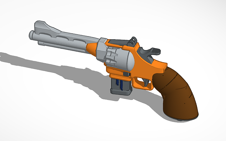 3D design new generation revolver | Tinkercad