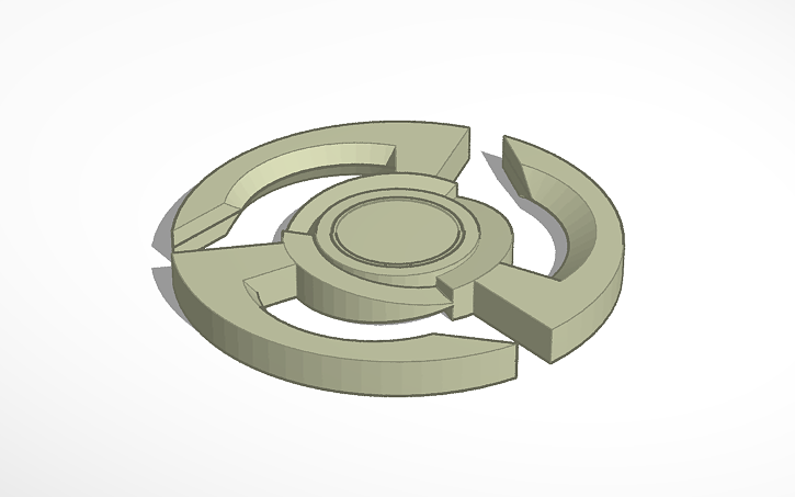 3D design Pym Particle's Disc - Tinkercad