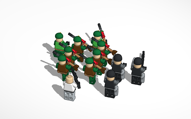 3D design army - Tinkercad