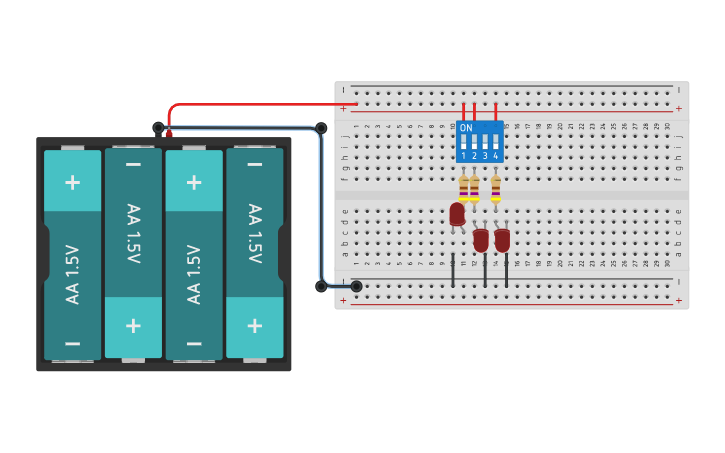 Circuit design Circuit 3 | Tinkercad