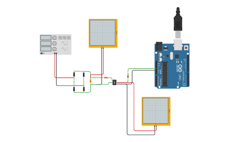 Circuit design DSP- AULA | Tinkercad