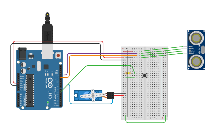 Circuit design tac tac toucan! - Tinkercad