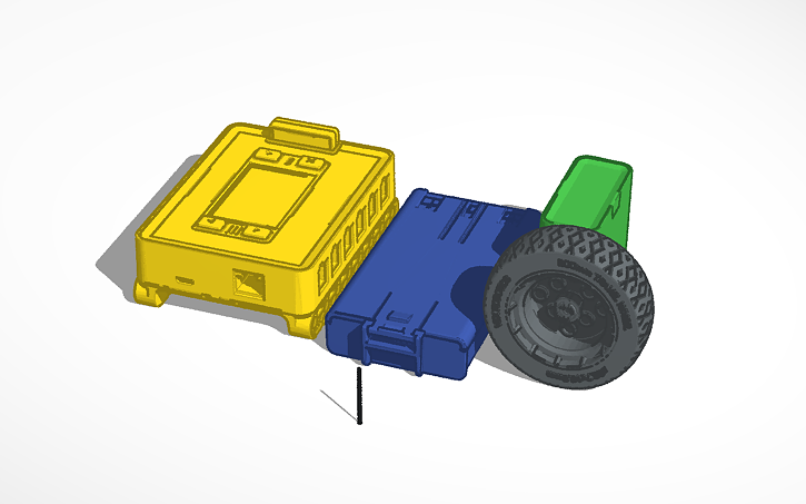 3D design VEX IQ pieces - Tinkercad