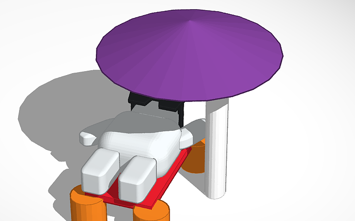 3D design Sun in the moon - Tinkercad
