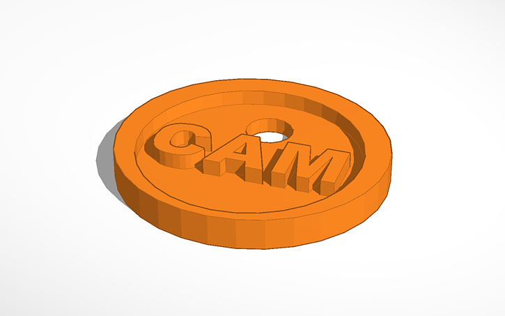 3D design offset cam | Tinkercad