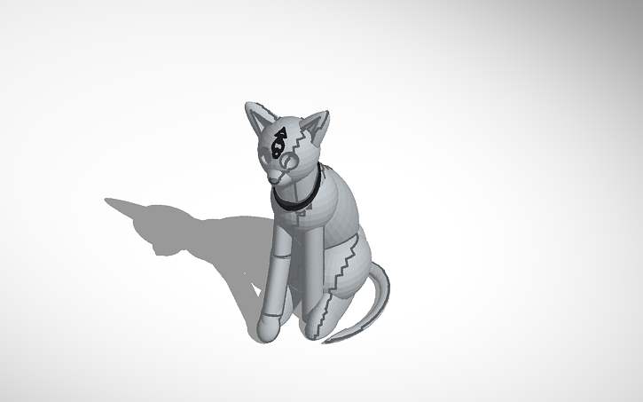 3D design Cat - Tinkercad