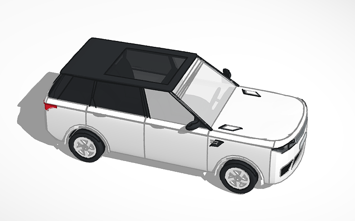 3D design Range Rover - Tinkercad