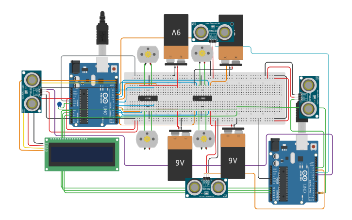 Circuit design LAB_5-B - Tinkercad