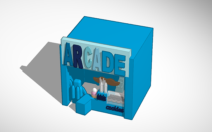 3D design arcade games - Tinkercad