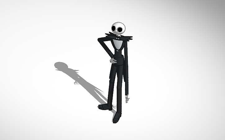 3D design Jack Skeleton - Tinkercad