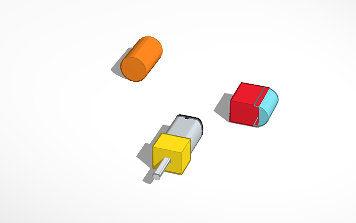 3D design Copy of N20 Motor - Tinkercad
