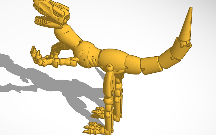 3D design Dinosaur | Tinkercad