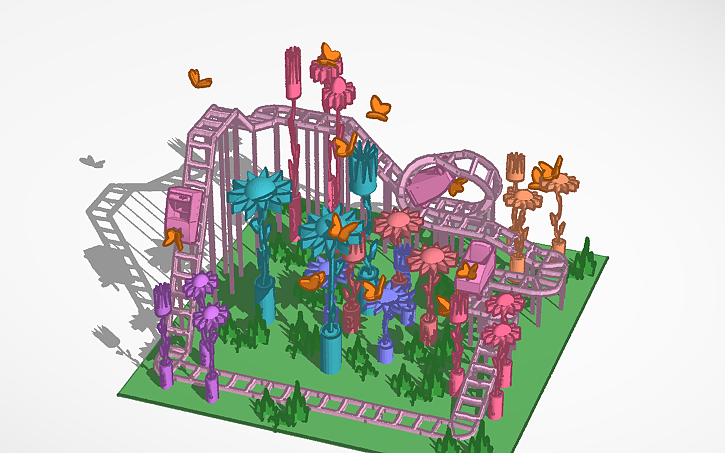 3D design Roller coaster pt 2 - Tinkercad
