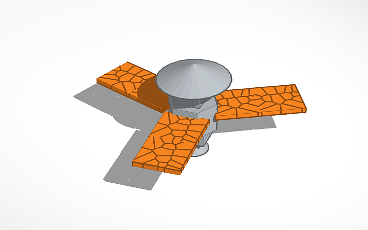 3D design juno spacecraft | Tinkercad
