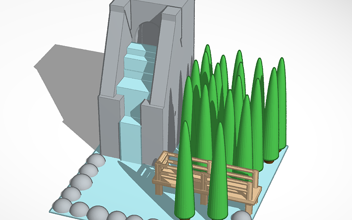 3D design Cindy Lin-Lost River Gorge | Tinkercad